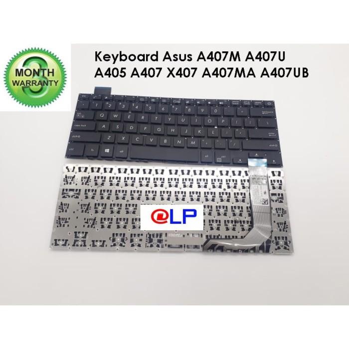 Asus A407Ma A407U A405 A407 X407 A407Ma A407Ub Black Keyboard | Shopee ...