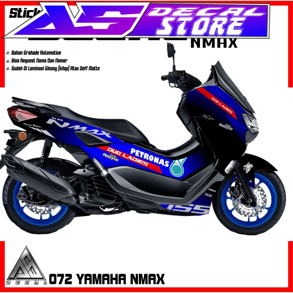 072 FULL BODY CUSTOM MOTORCYCLE NMAX STICKERS | Shopee Philippines