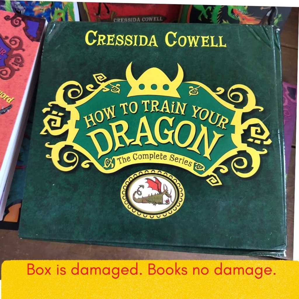 How to Train Your Dragon Box set 12 books brand new softcover - BOX ...
