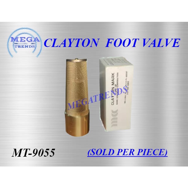 MT-9055 CLAYTON MARK FOOT VALVE // CHECK VALVE | Shopee Philippines