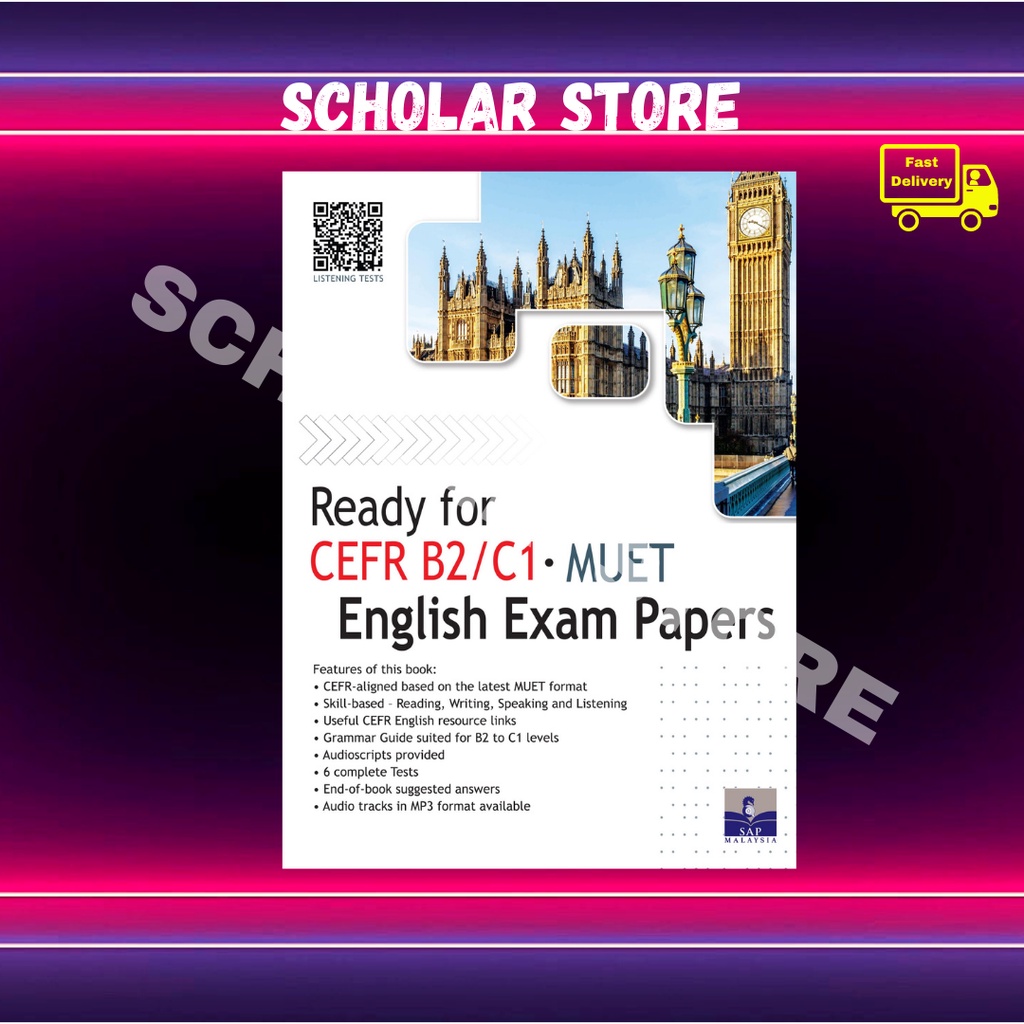 [SCHOLAR STORE] SAP EXAM PAPERS : FOR CEFR B2/C1 - MUET ENGLISH EXAM ...