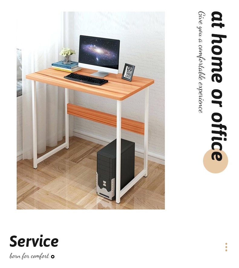 High quality modern minimalist computer desk solid wood study home ...