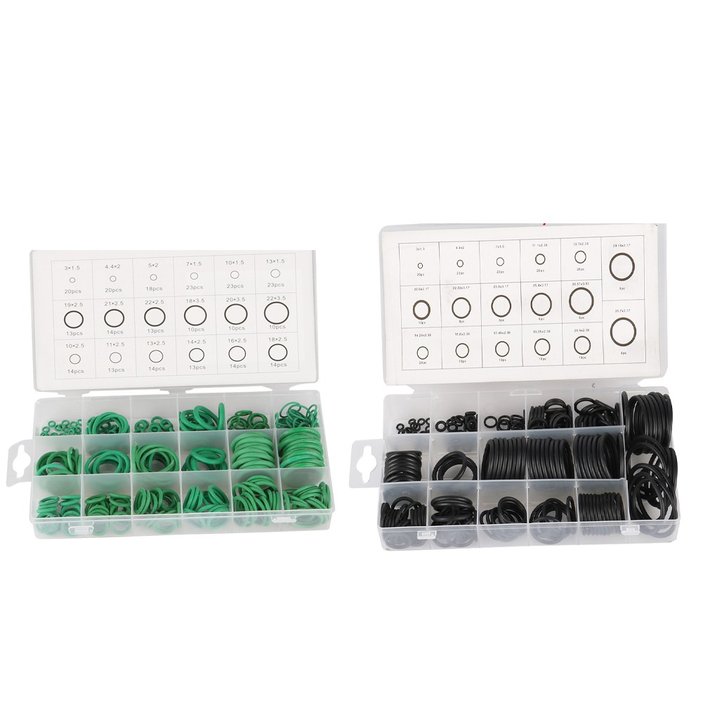 7 Types O-Ring Assortment Kit NBR Rubber Washer Gaskets Sealing O Rings ...