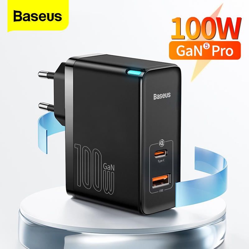 Baseus 100W GaN 5 Pro USB Charger PD QC Quick Charge 4.0 3.0 Fast ...