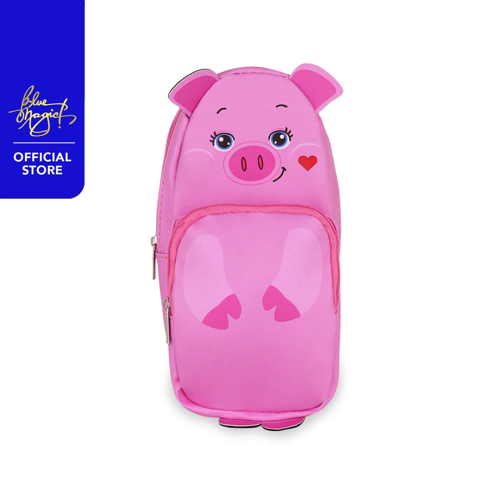 Blue Magic Pig Pencase | Shopee Philippines