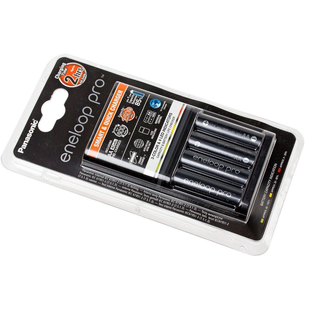 Panasonic Eneloop Pro 2hrs Smart Quick Charger Eneloop Pro Aa Battery