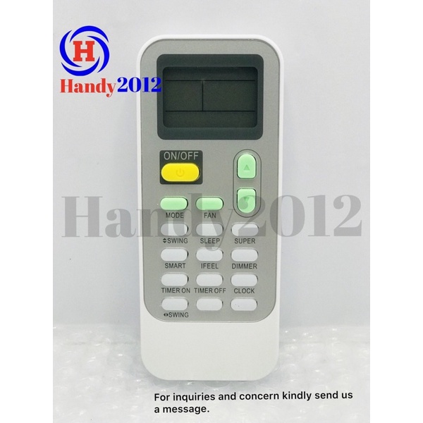 BRANDNEW Remote Control for CONDURA aircon split type 42KHV, 42KHF ...