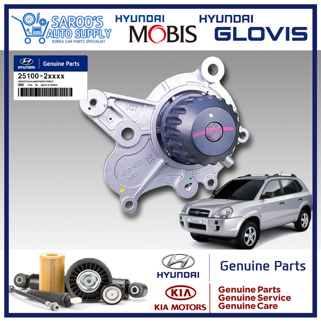 Water Pump / Coolant Pump For Hyundai Tucson , 2004-2009 , Diesel ...