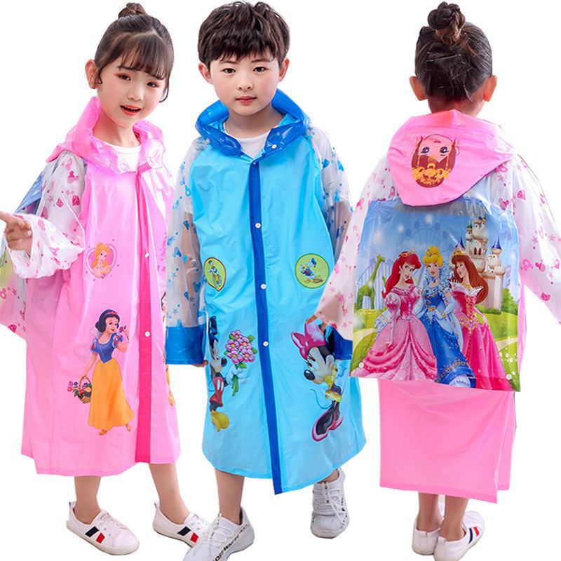 KM Children Cartoon Rain Coat Jacket Raincoat Suit Raincoat (COD ...