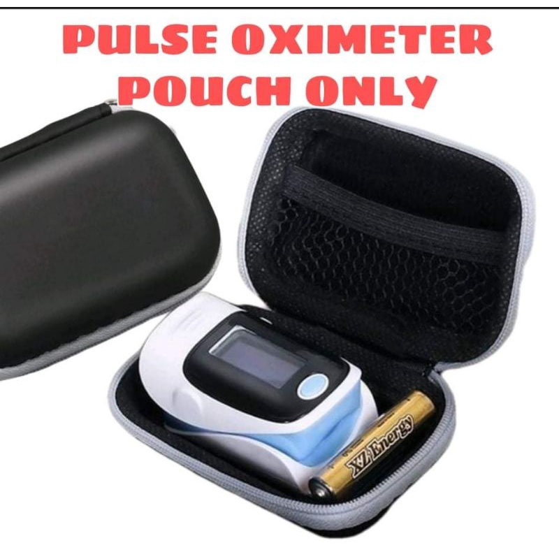 PULSE OXIMETER POUCH ONLY (with MESH pocket) | Shopee Philippines
