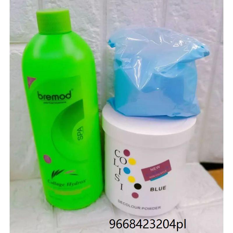 1 set Colisi Bleaching Powder & Bremod Oxidizer 1000ml | Shopee Philippines