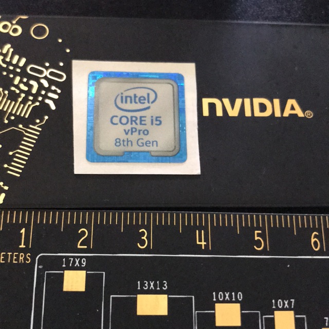 Original intel Core i5 vPro 8th Gen Sticker | Shopee Philippines