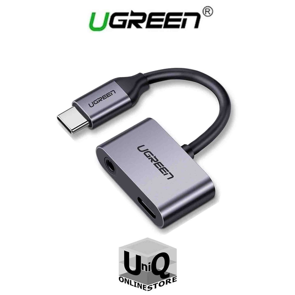 UGREEN 2 Ports USB-C Hub + 3.5mm Audio Model: (50596) | Shopee Philippines