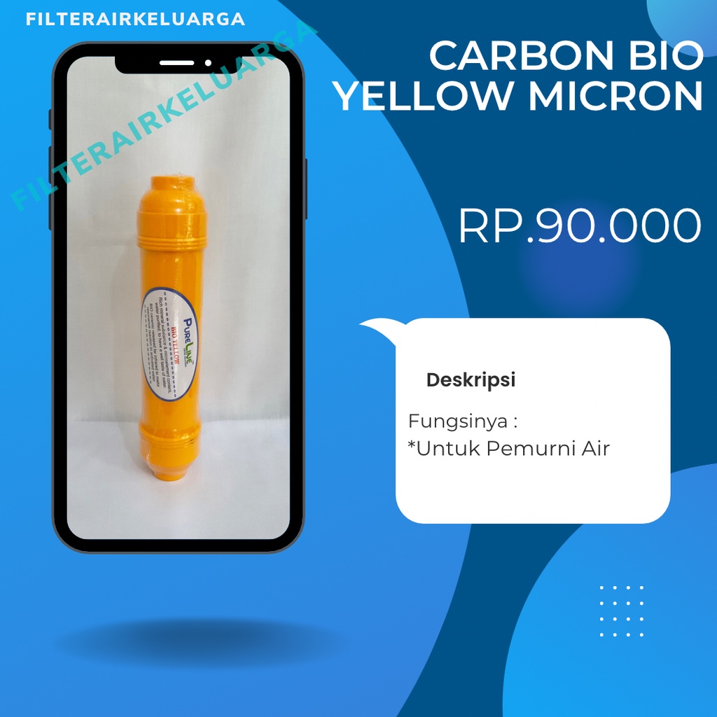 Bio YELLOW MICRON Water Purifier (Bio Ceramic) | Shopee Philippines