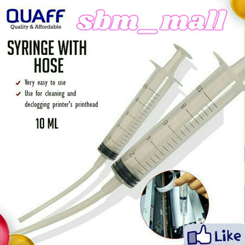 SYRINGE FOR PRINTER'S INK AND SOLUTION (4pcs) | Shopee Philippines