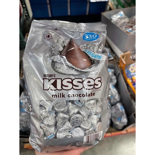 Hershey's Kisses Milk Chocolate Candy Pack Of 1.58Kg Usa | Shopee ...