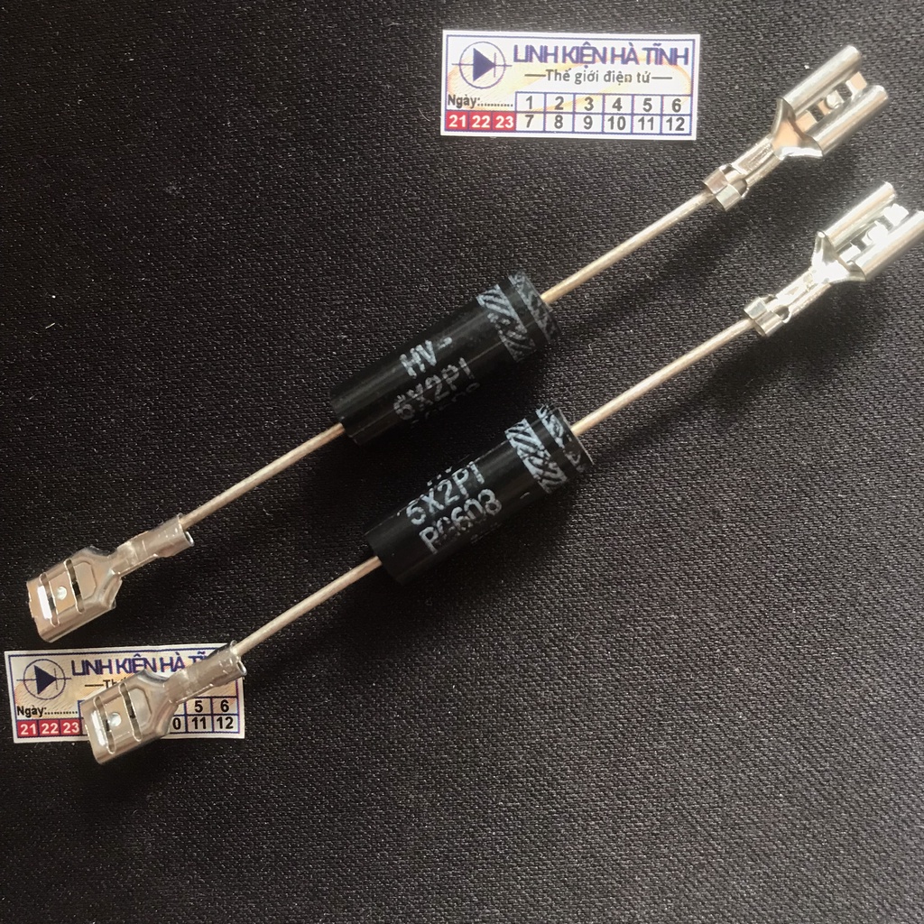 Bag of 6 good quality one-way and two-way high voltage microwave diodes ...