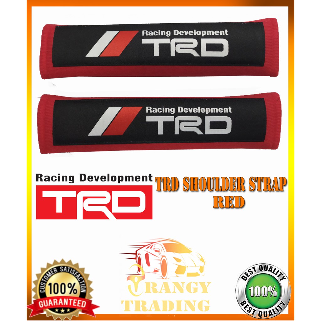 Universal TRD Shoulder Strap Red (Car Accessories) | Shopee Philippines