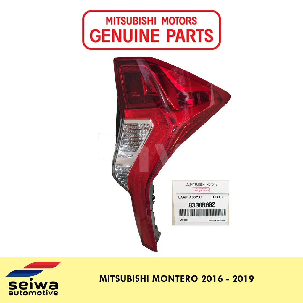 Mitsubishi Montero GEN3 2015-2018 LED Type Tail Lamp RH - Genuine ...