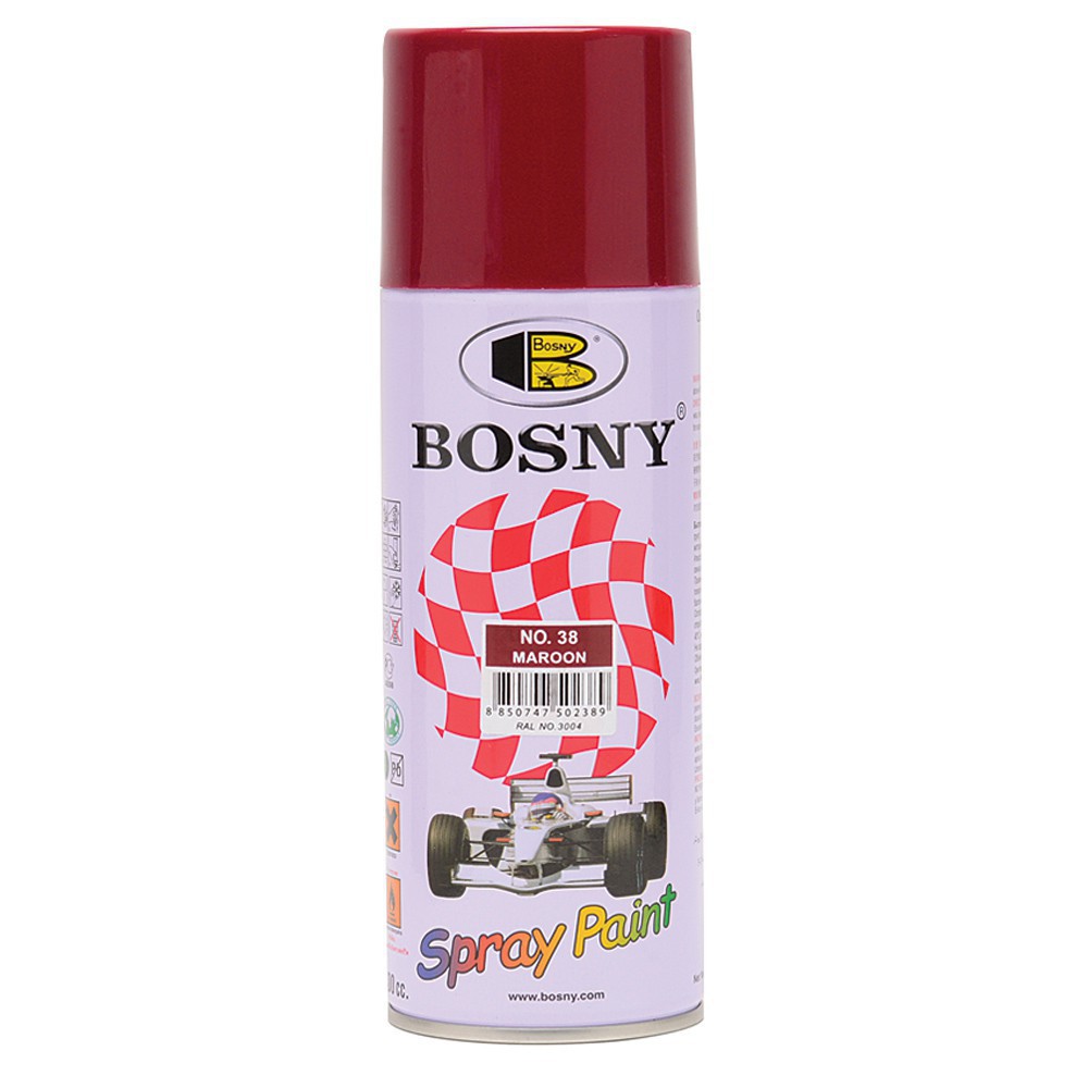 Bosny 38 Maroon : Spray Paint 400CC | Shopee Philippines