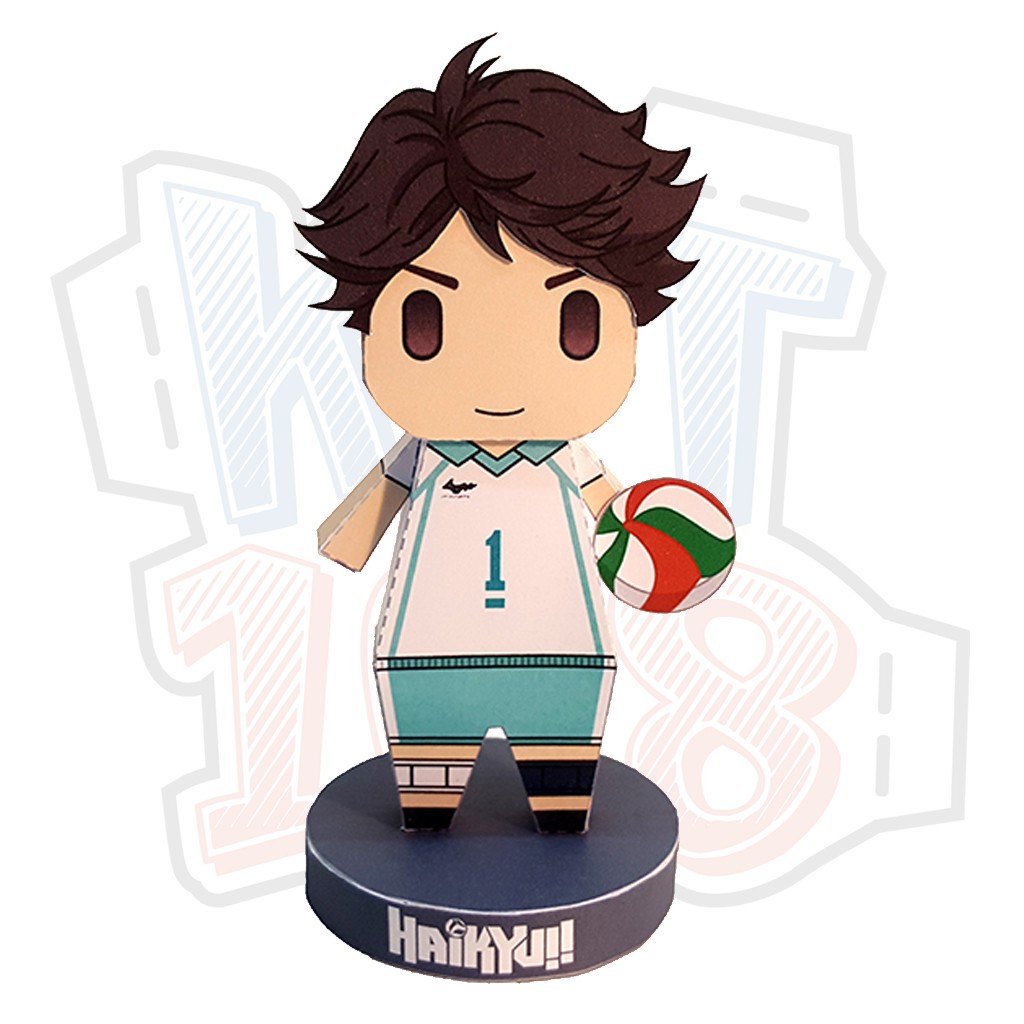 Paper Model Anime Game Chibi Tooru Oikawa - Haikyuu!! | Shopee Philippines