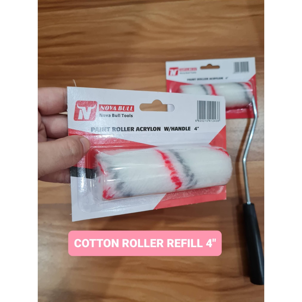 Baby Roller Cotton Refill 4" / Roller Brush Refill Only 4" (per pc ...