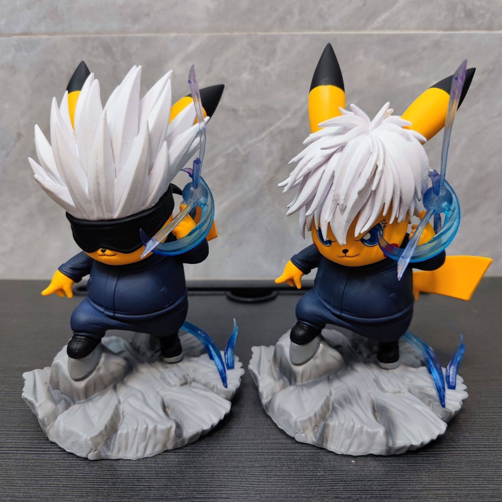 Jujutsu Kaisen Action Figure Pokemon Pikachu Cos Gojo Satoru Action ...