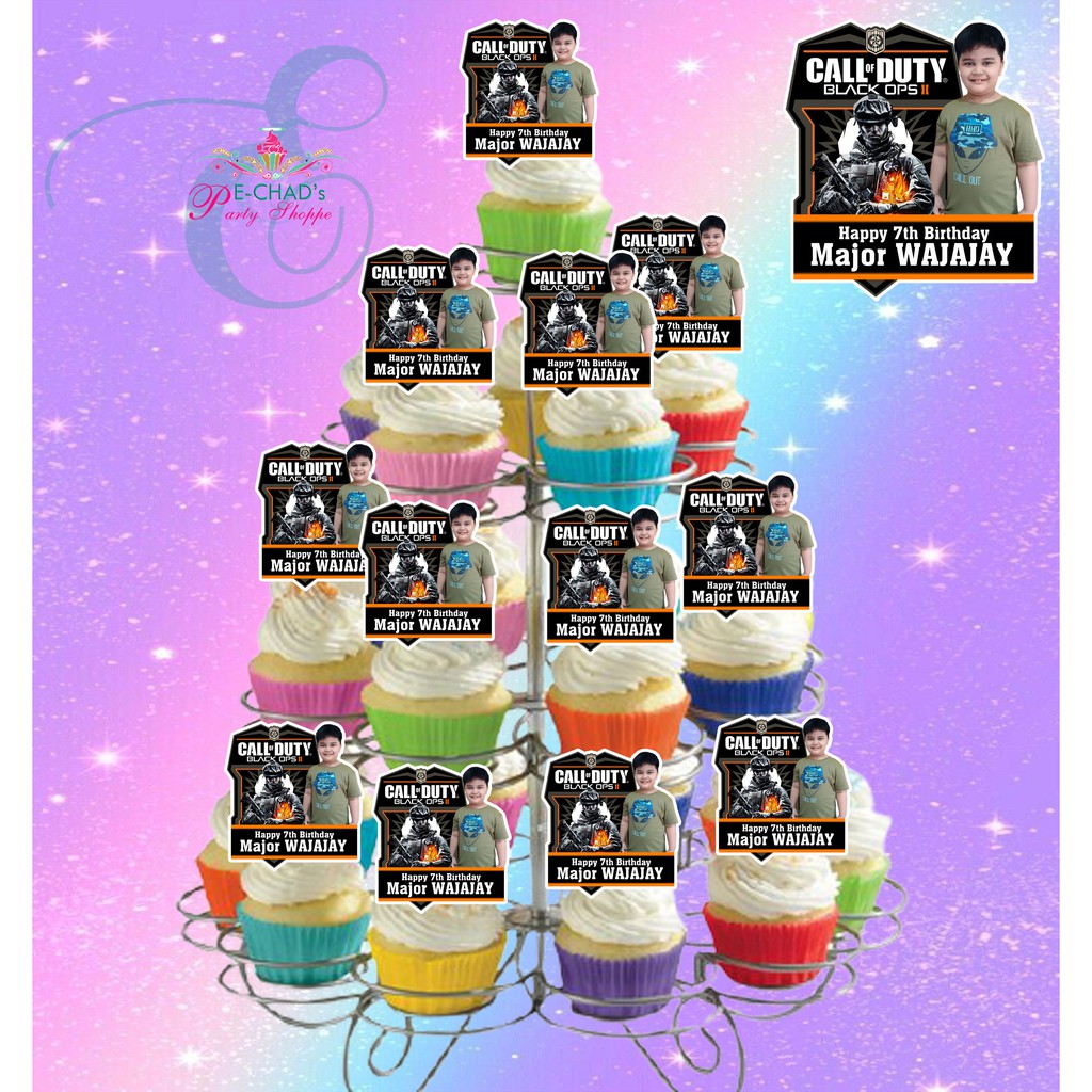 Call of Duty Cupcake Topper (12pcs./pack) | Shopee Philippines