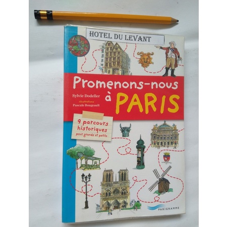 French language book Let's take a walk in Paris historical routes by ...