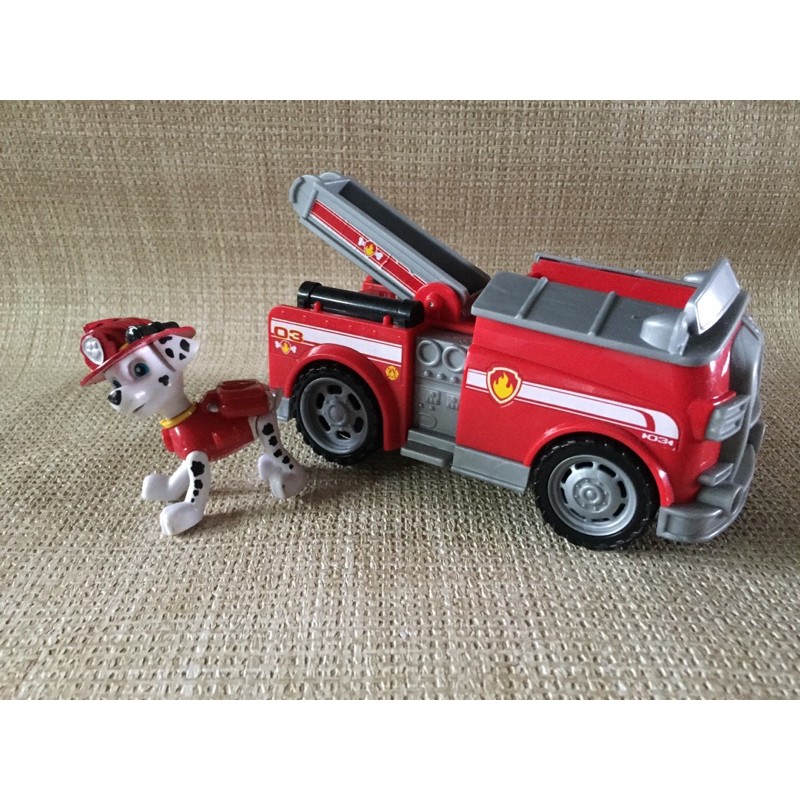 Paw Patrol Marshal Firetruck Vehicle with pup | Shopee Philippines