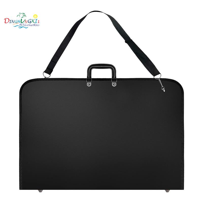 Black Art Portfolio Case Artist Carrying Case Artist Portfolios Case ...