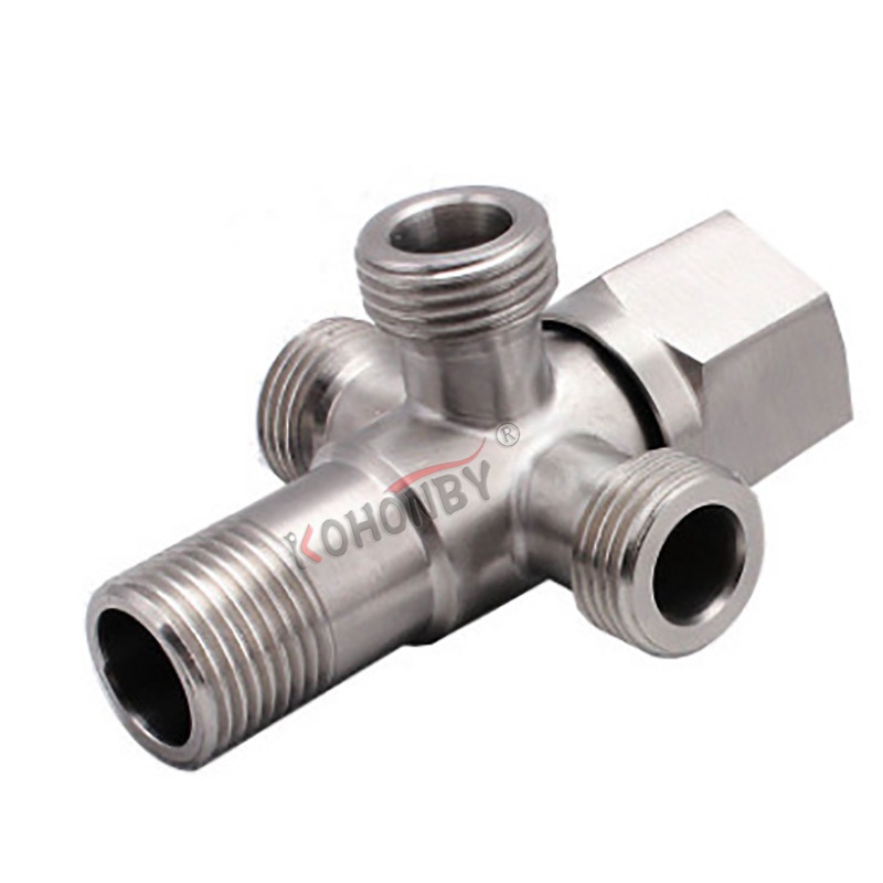 Stainless high quality 3~4 way angle valve 304 GP03W | Shopee Philippines