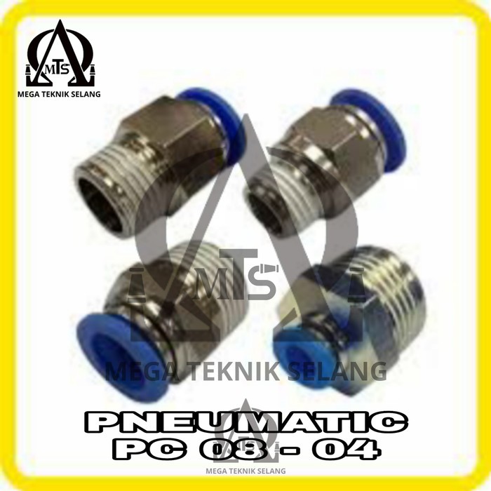 Pneumatic Fittings 1/2" PC 08-04 08 MM | Shopee Philippines