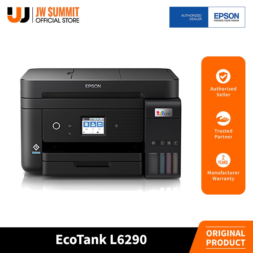 Epson EcoTank L6290 A4 Wi-Fi Duplex All-in-One Ink Tank Printer with ...