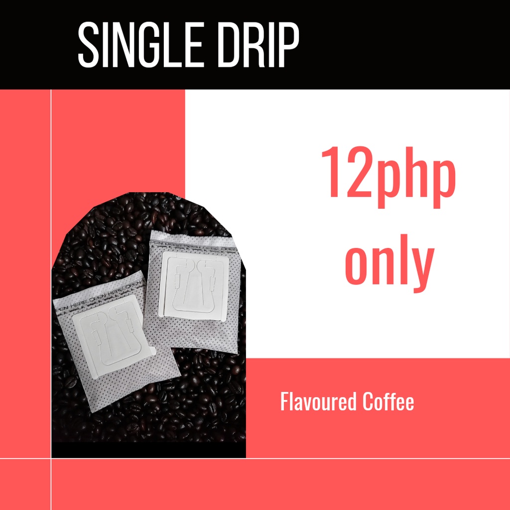 12g Single drip coffee (Flavoured Coffee) | Shopee Philippines