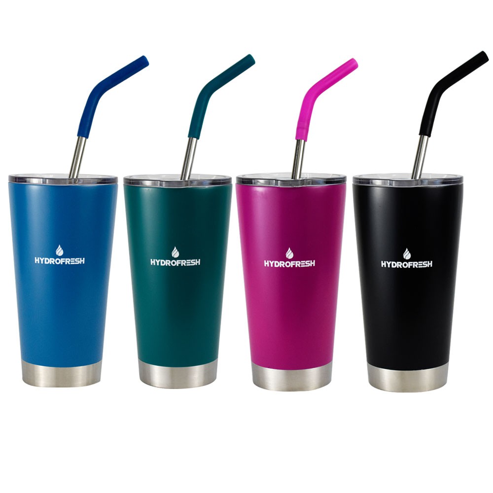 Surplus Hydrofresh Stainless Steel Tumbler with Straw 430ml | Shopee ...