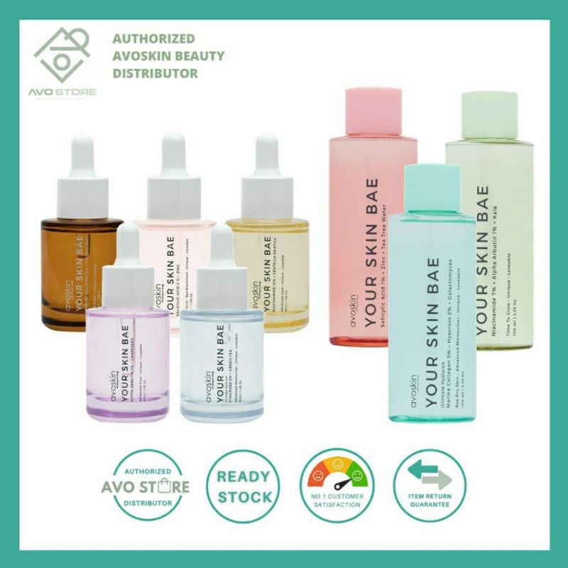 Avoskin Ybs Your Skin Bae Niacinamide Hyaluron Marine Collagen ...