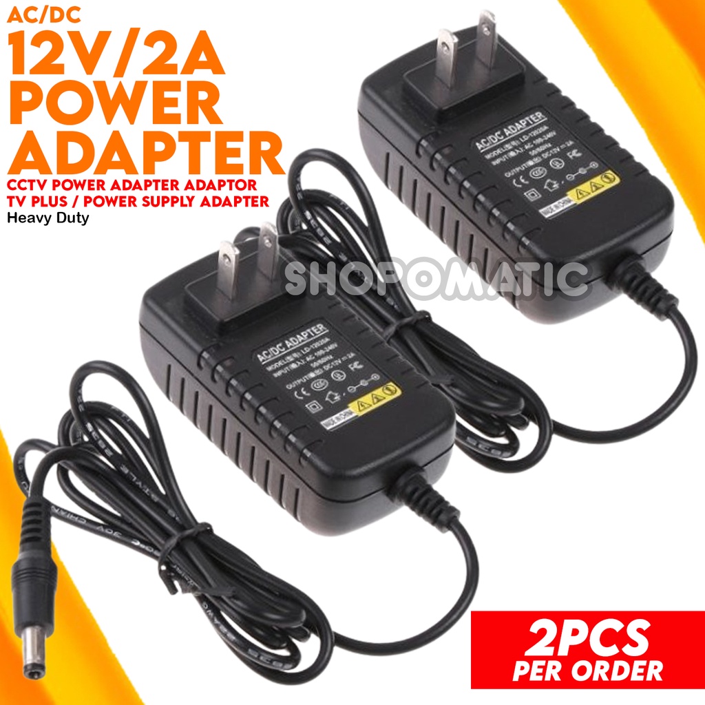 BUY ONE TAKE ONE 12V 2A Power Adaptor TV Plus Power Heavy Duty SALE ...