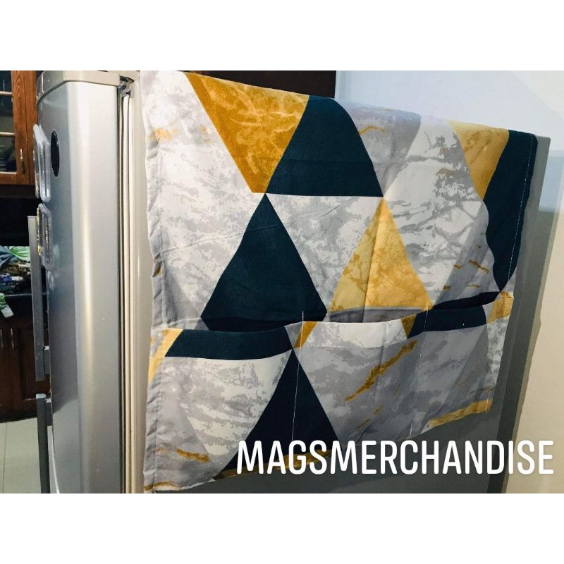 NEW Design Makapal Printed Ref Cover with Pocket - Dust Cover | Shopee ...