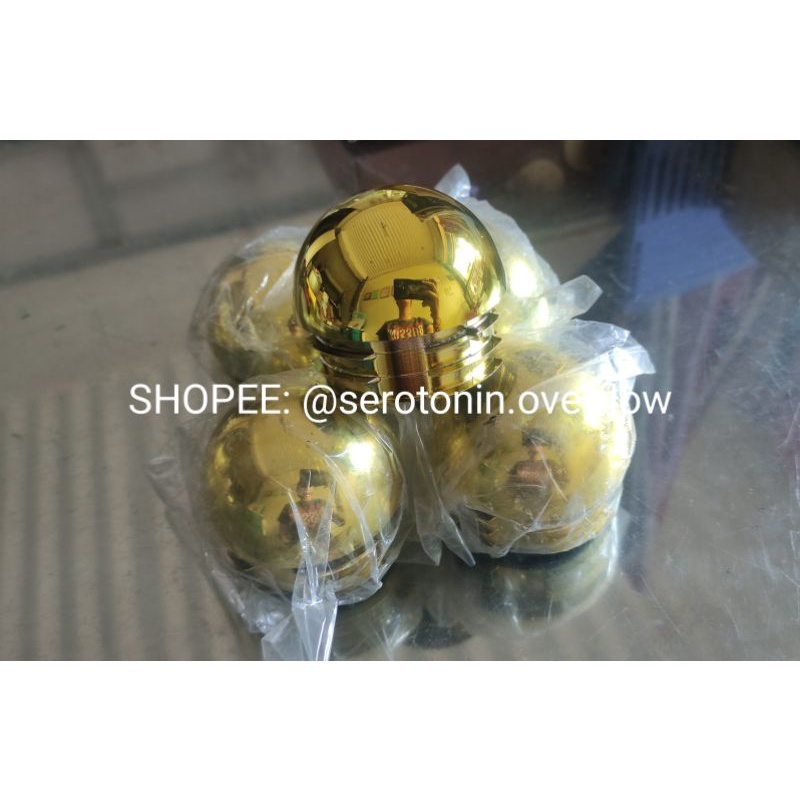 Gold End Cap Half Moon Half Sphere for Steel Bed Frame Kama Fabrication Sofa Chair Rubber ...
