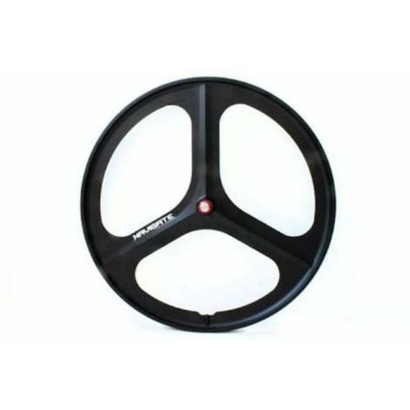 NAVIGATE 3SPOKE "FRONT ONLY" ACTUAL PI0C SURE BUYER ONLY MATTE BLACK ...