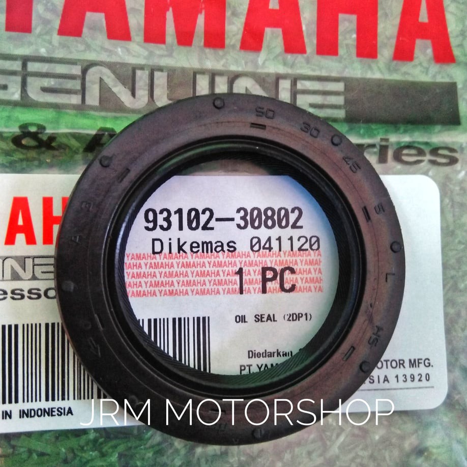 R10 B11 93102-30802 Oil Seal Pulley Side NMAX V1 YAMAHA GENUINE PARTS ...