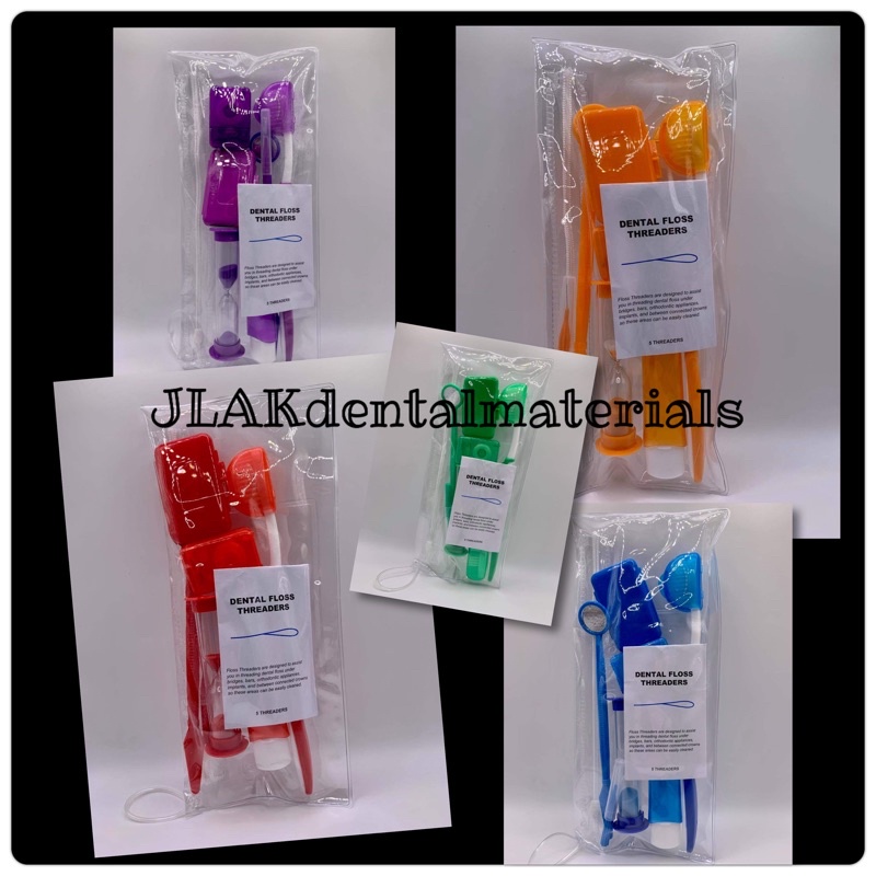 ortho kit with pouch, 5 colors available | Shopee Philippines