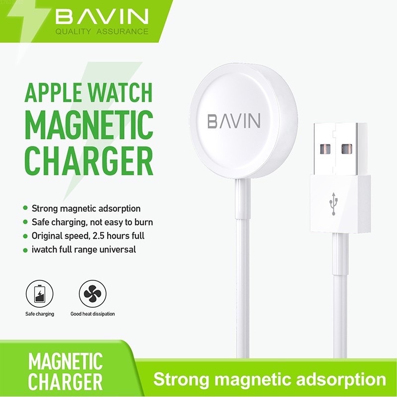 BAVIN CB234 Magnetic Wireless Fast Charging Charger Cable for i Watch ...