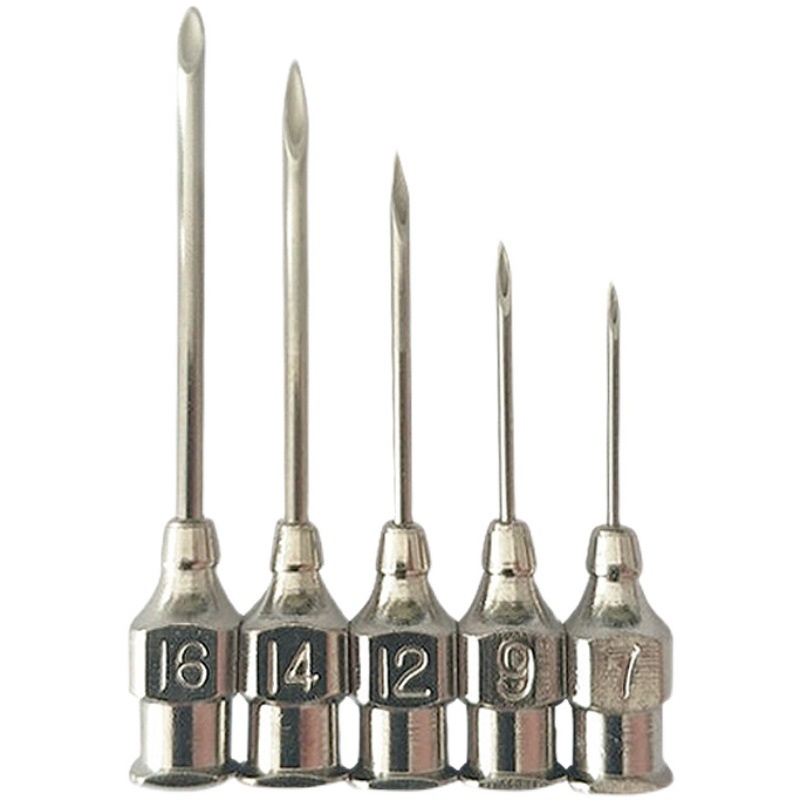Veterinary mixed stainless steel needle set Pig cattle sheep dog animal ...