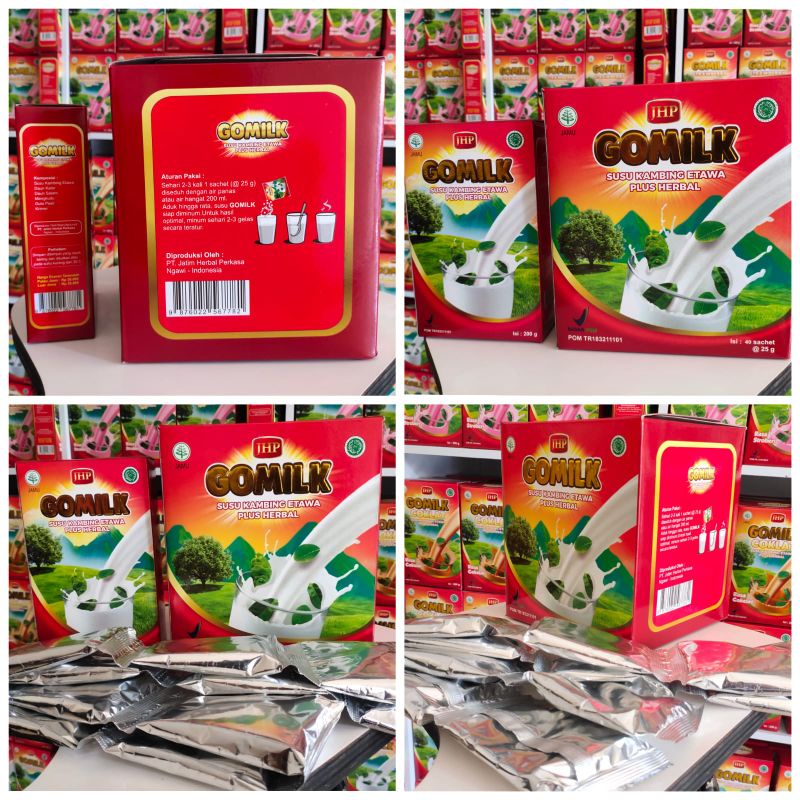 40 Sachet Gomilk Goat Milk 25gr | Shopee Philippines