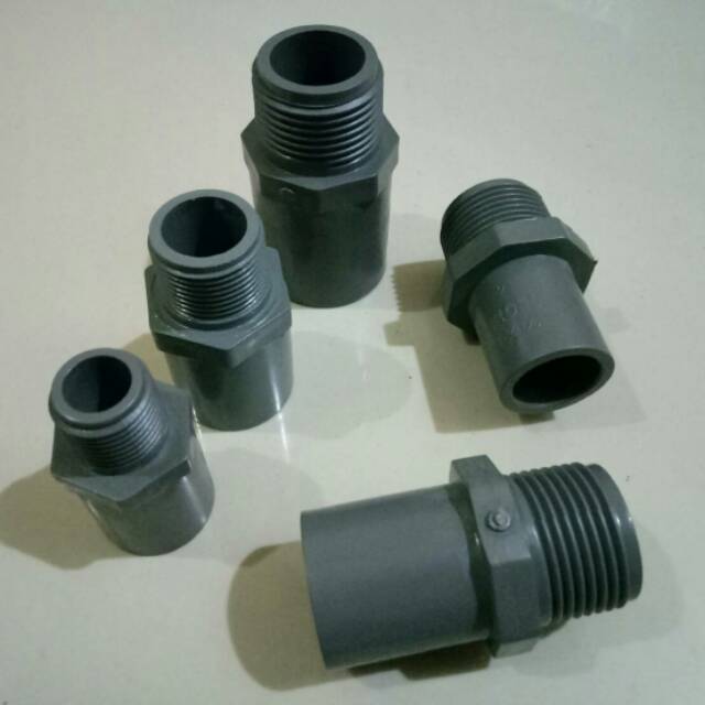 Sdl 1" inch outer thread Sock, SOCKET brand PVC pipe connection ...