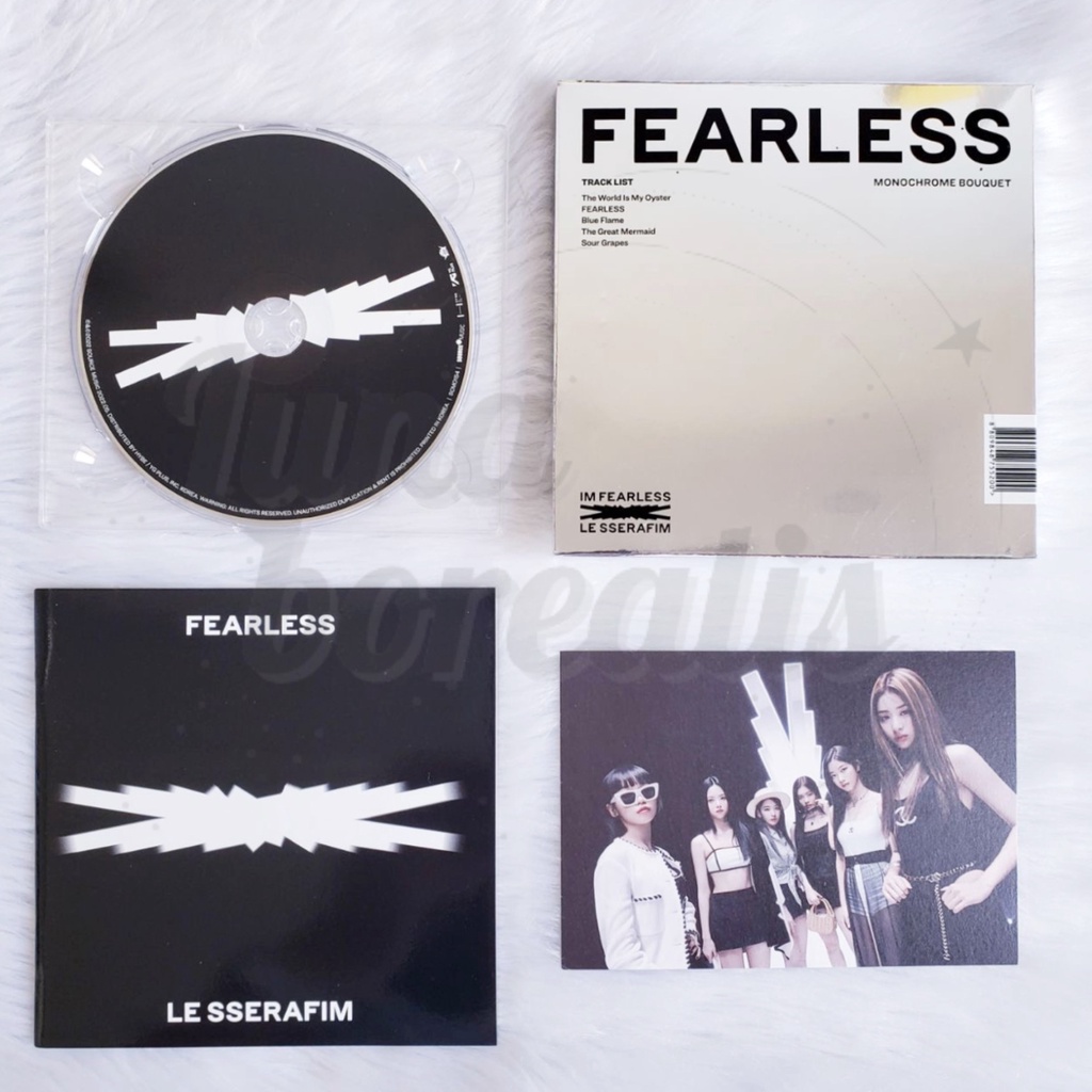 Le Sserafim FEARLESS Official Photocards Unsealed Albums | Shopee Philippines