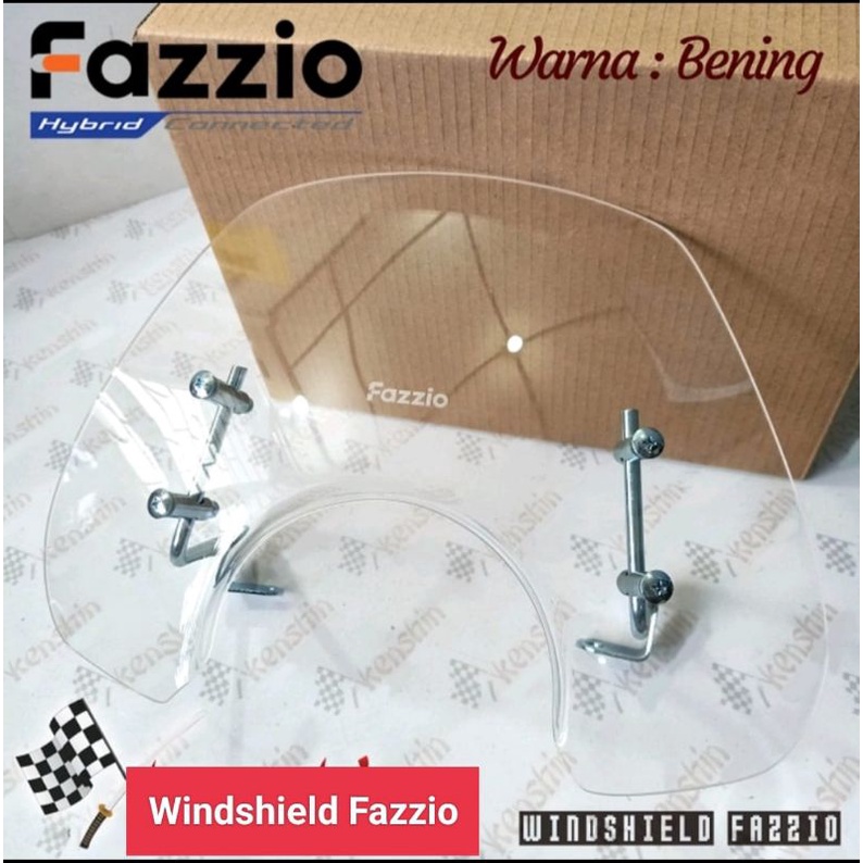 Visor / Windshield / Flyscreen Yamaha Fazzio Accessories | Shopee ...
