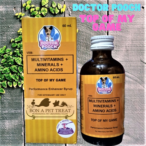 DOCTOR POOCH Top of My Game Performance Enhancer Multivitamins for Dogs ...